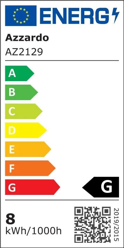 AZZ AZ2129 LED Venkovní sloupkové svítidlo Azzardo Frame spike bright grey AZ2129 8W 800lm 3000K IP54 29cm světle šedé - AZZARDO