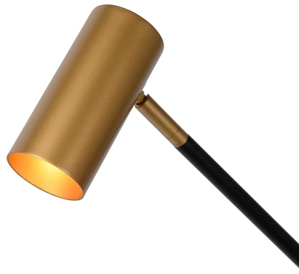 Lucide 30772/01/30 stojací lampa Philine, černá, GU10, 165cm