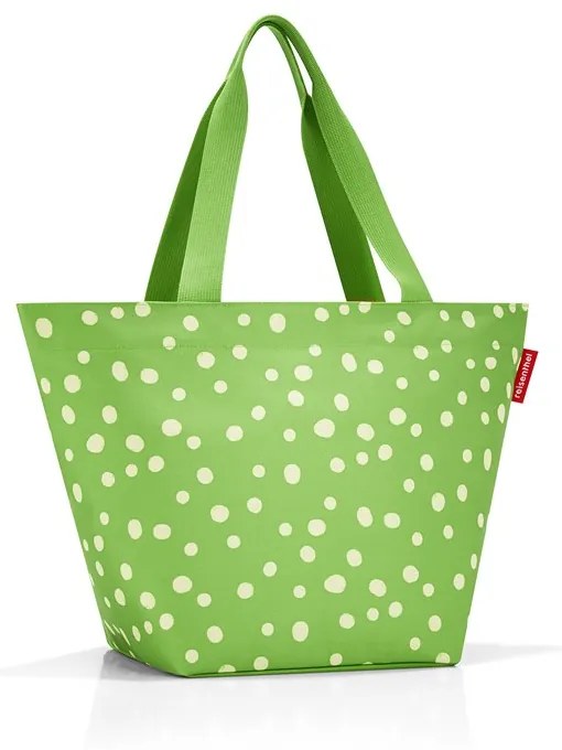 Nákupní taška SHOPPER M Reisenthel - zelená s puntíky