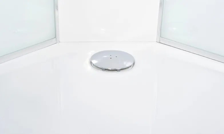ARTTEC BRILIANT 90 x 90 cm - Masážní sprchový box model 4 chinchilla sklo PAN04354