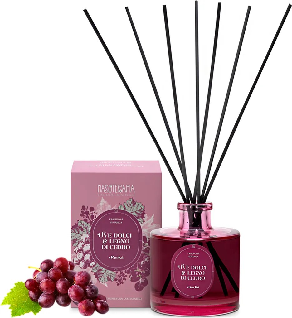 Nasoterapia difuzér Uve Dolci e Legno di Cedro Objem: 500 ml