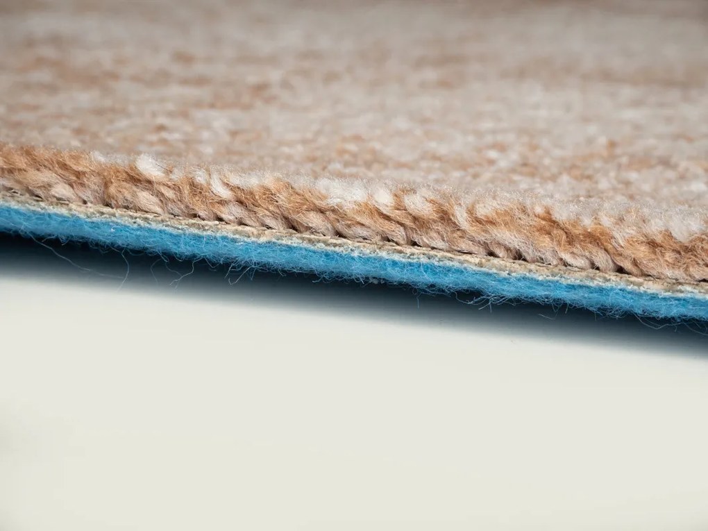Condor Carpets, Metrážový koberec Serena 6652, na míru, šíře 4m,5m, hnědá, filc, dětský pokoj