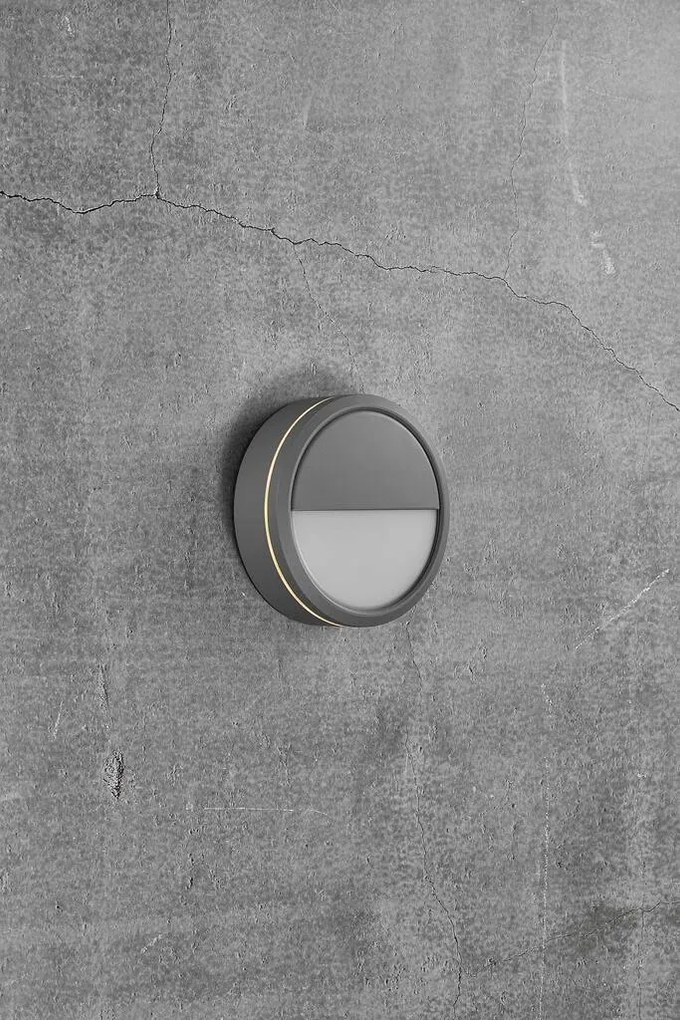 NOR 2019016010 Venkovní stropní svítidlo Ava 9,5W LED šedá opál - NORDLUX