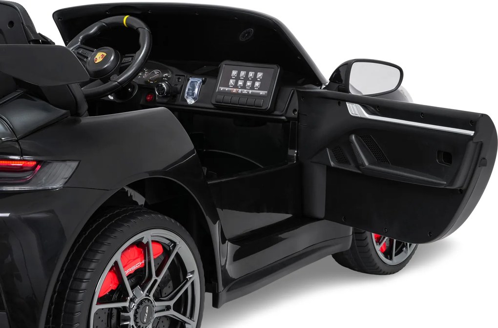 Ramiz Dětské závodní auto Porsche 911 GT3 černé