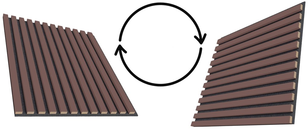 Lameo Akustický panel 3D na filcu - růžový 60x60cm