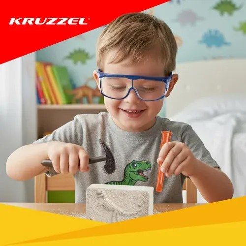 KRUZZEL Dětská sada pro vykopávání dinosaurů Kruzzel