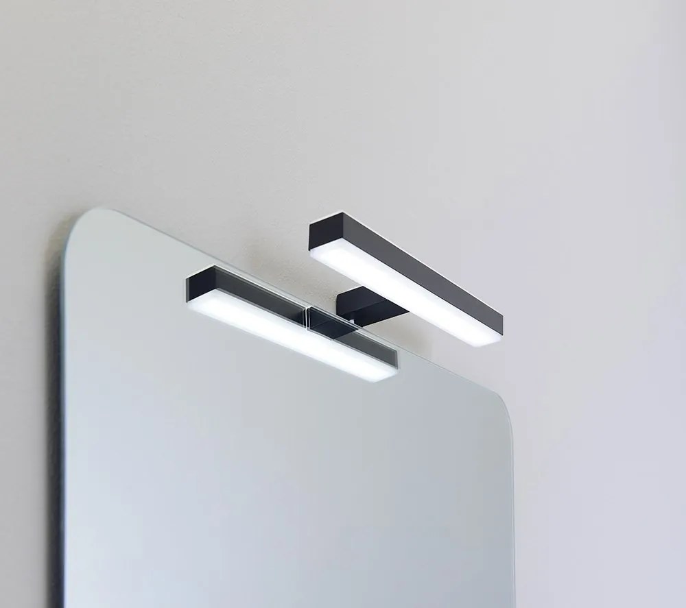 Sapho, VERONICA 2 LED svítilna, 8W, 300x25x83mm, černá, E27423CI