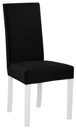 Čalouněná židle Heven II, Barva dřeva: bílá, Potah: Hygge D91