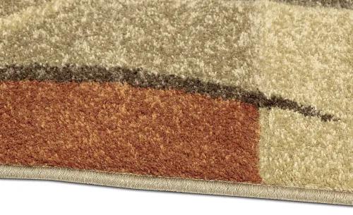 Koberce Breno Kusový koberec PORTLAND 3064/AY3J, Hnědá, Vícebarevné, 200 x 285 cm