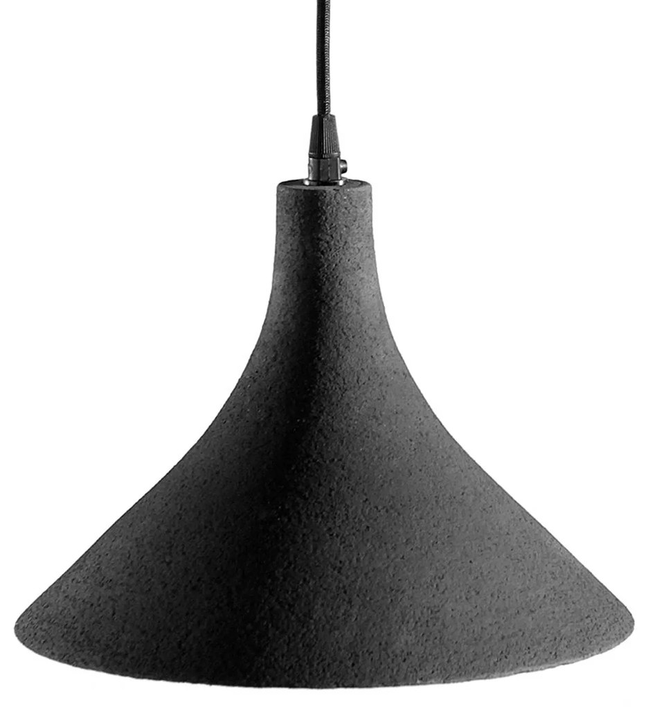 Karman T-Black - designové závěsné světlo, 27,5 cm