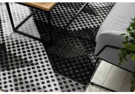 koberec INTERO BALANCE 3D Tečky šedá velikost 240x330 cm | krásné koberce cz