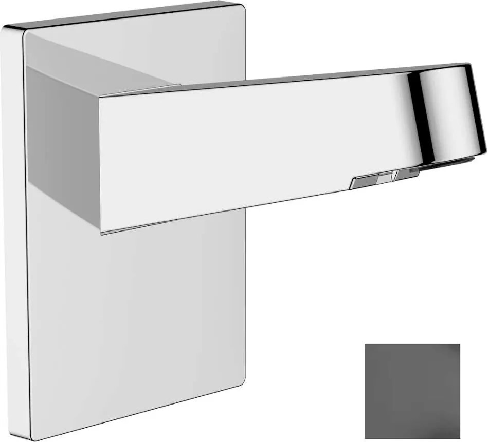 Hansgrohe Pulsify - Sprchové rameno, 15 cm, kartáčovaný černý chrom 24149340