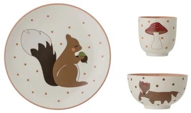 Dětská servírovací souprava Forest Friends - set 3 Bloomingville