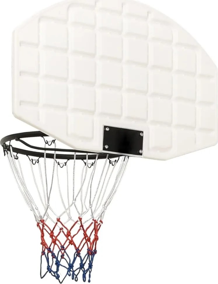 vidaXL Basketbalový koš 71 x 45 x 2 cm polyethylen [93664] Barva: Bílá