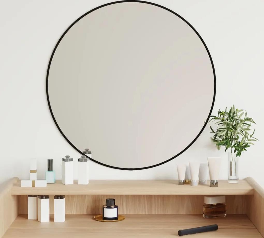 vidaXL Nástěnné zrcadlo Ø 60 cm kulaté [348187] Barva: Stříbrná