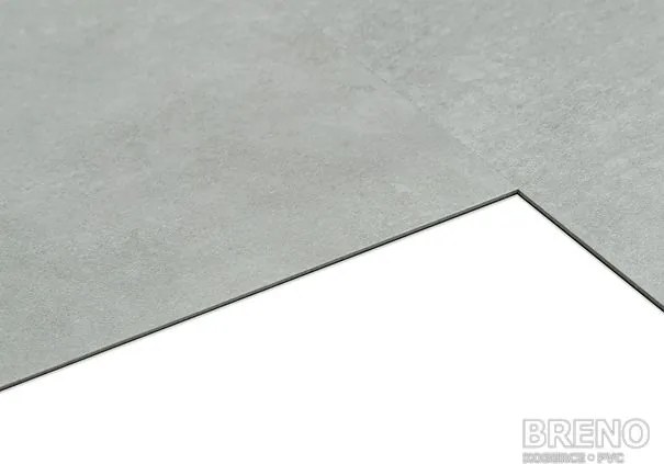 Breno Vinylová podlaha GLUE DOWN 30 610x610mm 1335 Spirit Clear - světle šedá dlažba