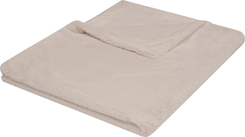 Livarno® Hebká deka, 150 x 200 cm (béžová)