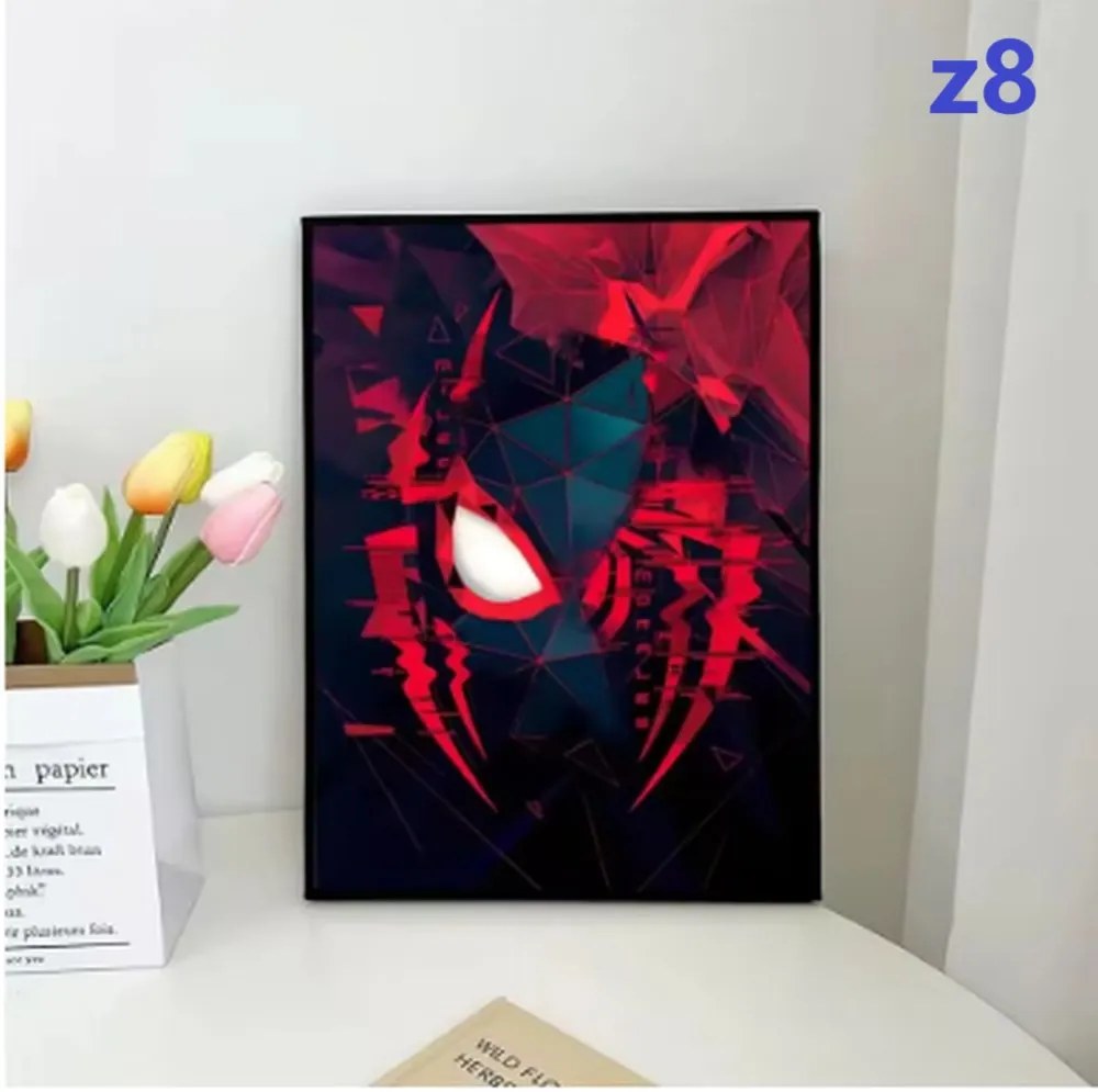 Stylový plakát "Spiderman" - 25 motivů/5 velikostí Motiv: z8, Velikost: 50x70 cm