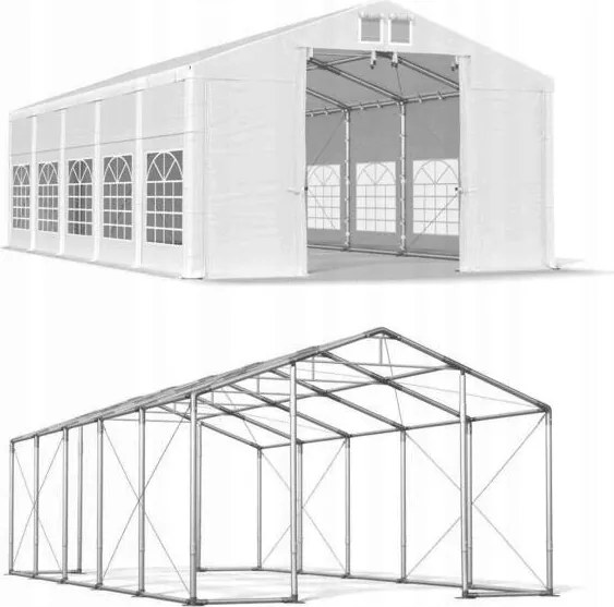 Stan 4x10 m [2,5 m] Pavilon Das 620 Wp