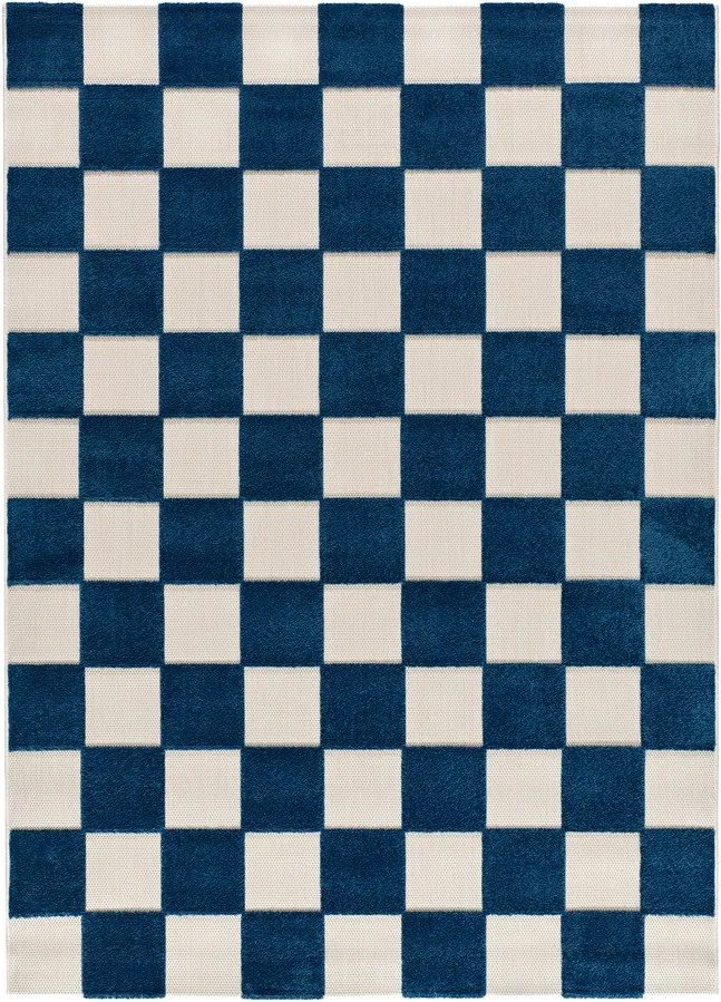 Modrý/krémový vnitřní a venkovní koberec 160x230 cm Cuadros – Universal