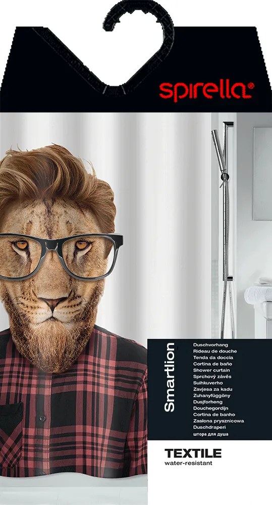 Sprchový závěs 180x200 cm Smartlion – Spirella