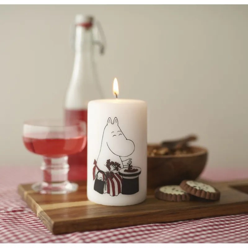 Svíčka Moominmamma, bílá