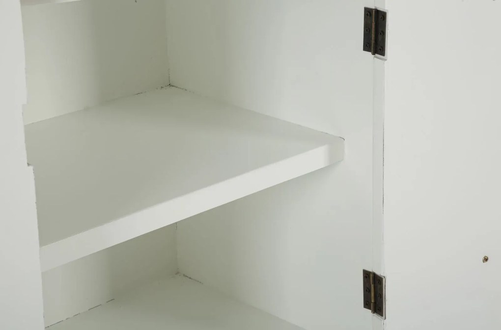 Komoda Tolosa 79 cm bílá/jasan