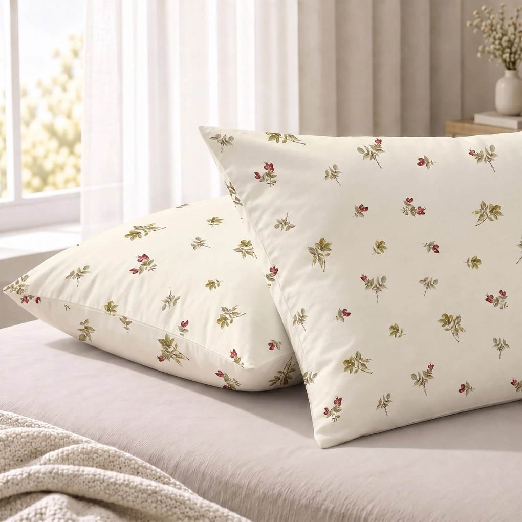 Perkálové bavlněné prodloužené povlečení Šípky Velikost: 140 x 220 + 70 x 90