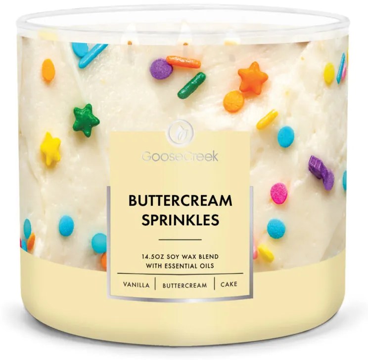 Goose Creek svíčka aromatická Buttercream Sprinkles  410 g