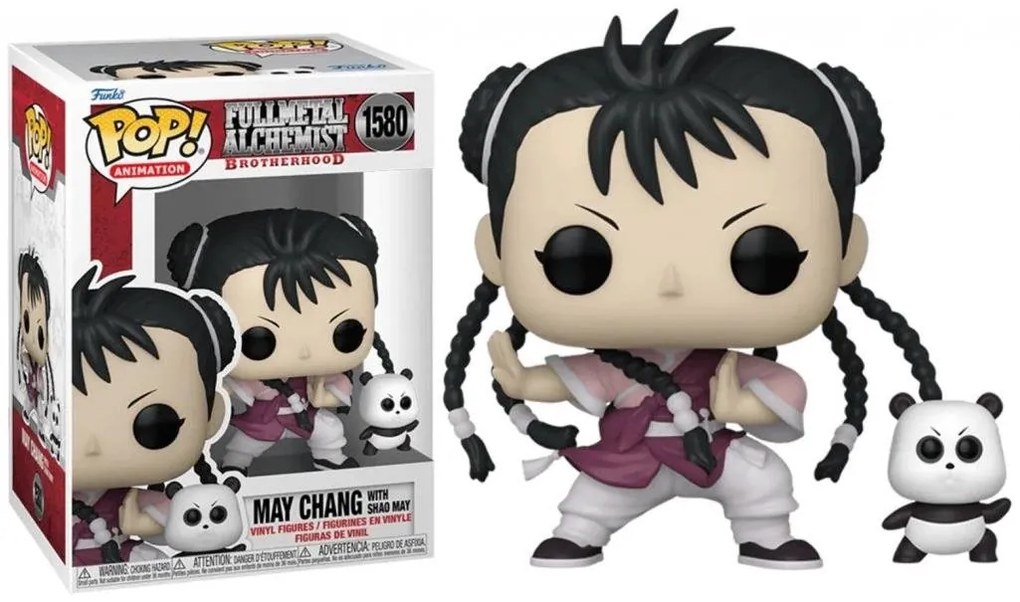 Funko pop! fullmetal alchemist brotherhood may chang with shao may 1580