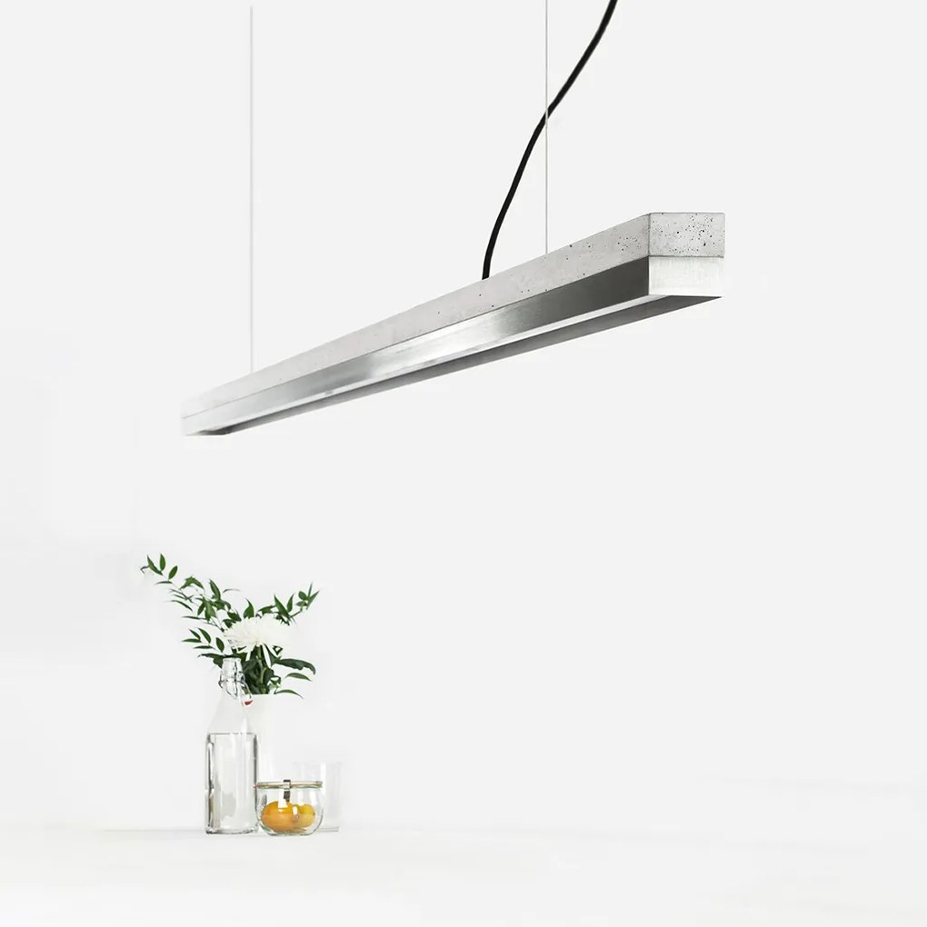 Designové lineární svítidlo z výjimečných materiálů C3 light 182 cm  Designové lineární svítidlo z výjimečných materiálů C3 light 182 cm Dekor:…