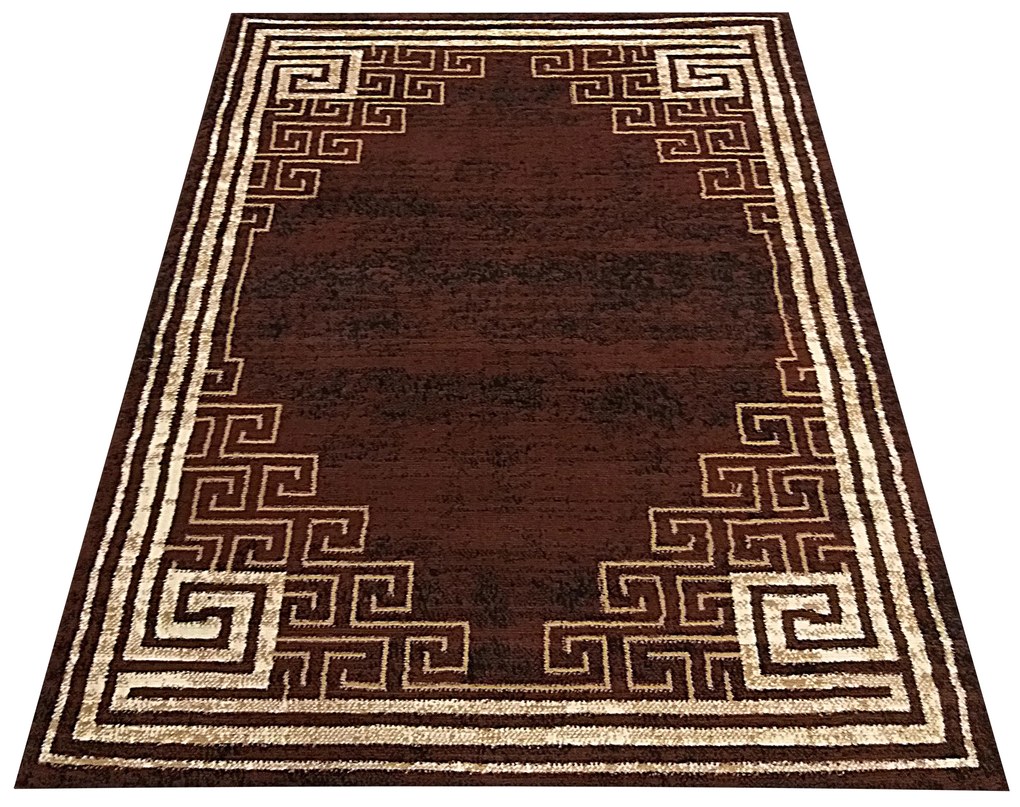 Kusový koberec BCF Alfa 10 hnědý Rozměr: 120x170 cm