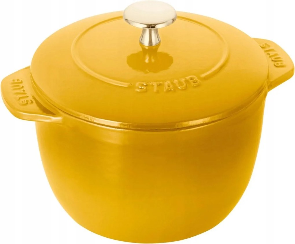 Staub La Cocotte Malý Hrnec Kulatý 16 cm, Citronový La Cocotte
