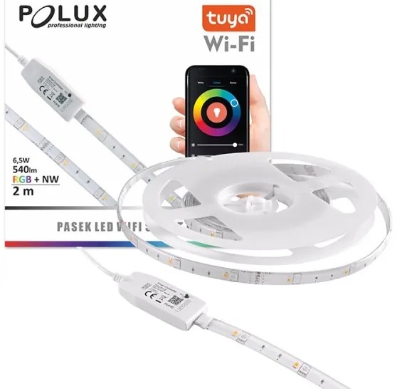 RGB LED Stmívatelný venkovní pásek Wi-Fi LED/6,5W/230V IP65 2 m Tuya