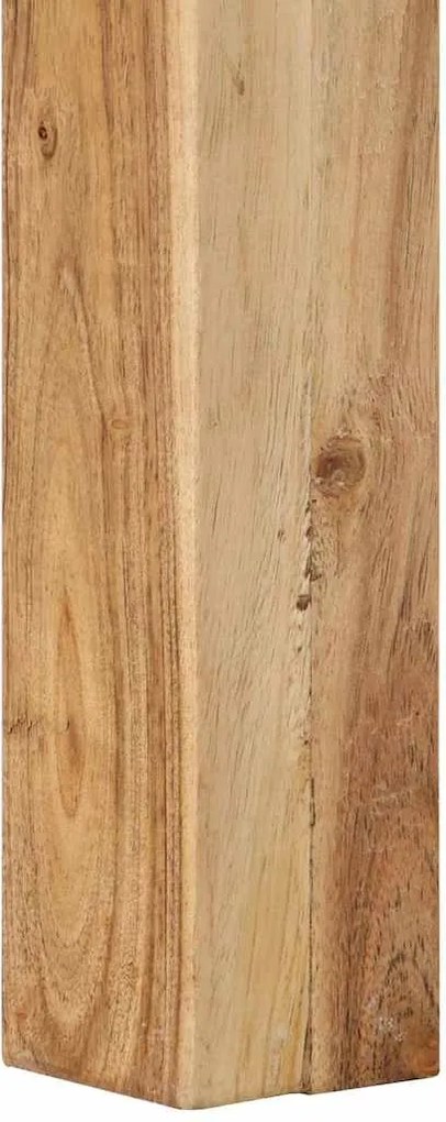 Konferenční stolek 80 x 80 x 40 cm masivní akáciového dřevo 338031