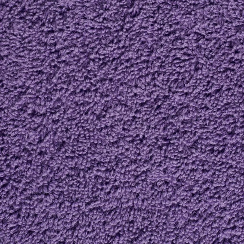 Premium ručníky SOLUND 10 ks fialové 50 x 100 cm 600 g/m² 137355