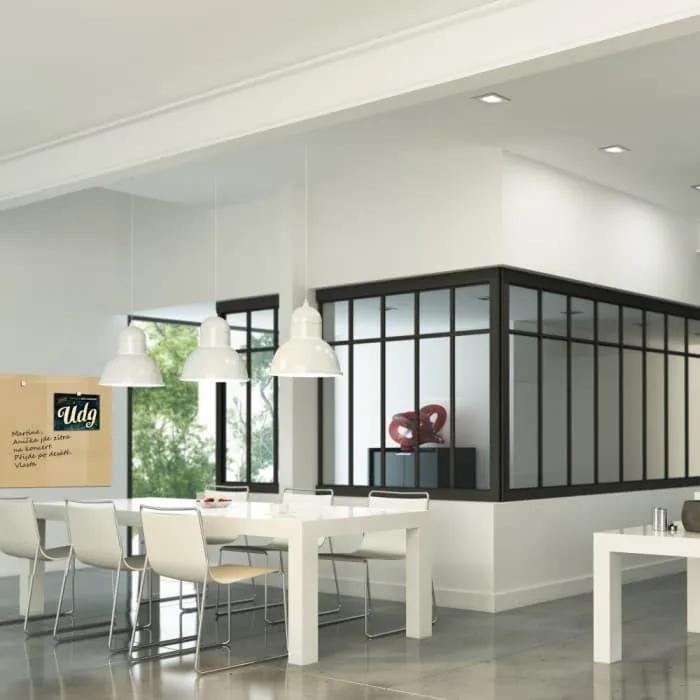 Okrová umbra skleněná pracovní a kancelářská tabule Smatab® - 120 × 180 cm