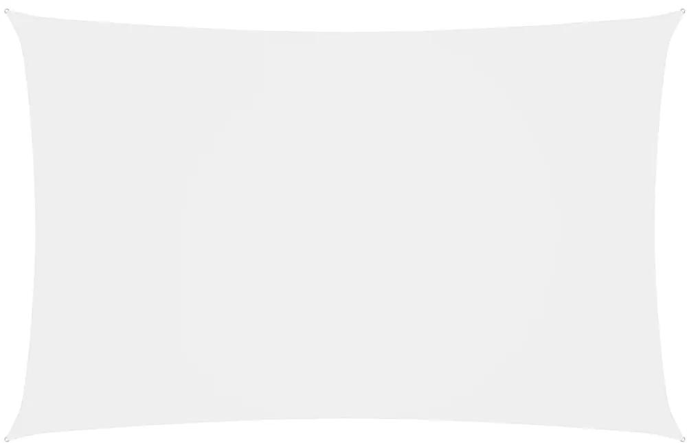 vidaXL Stínící plachta oxfordská látka obdélníková 2 x 5 m bílá