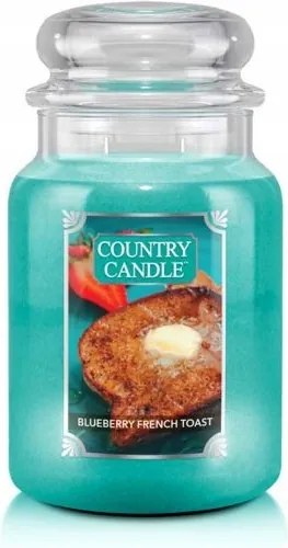 Blueberry French Toast – Country Candle – velká svíčka (652 g)