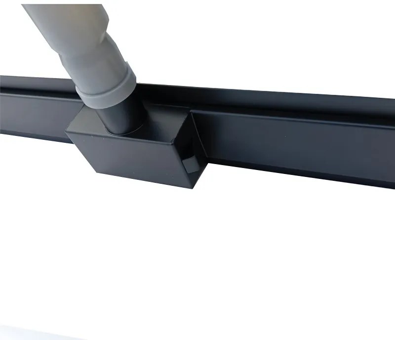 BPS-koupelny Sprchový odtokový žlab 2v1 DL01 FIX HYD-2691 70 cm, černý