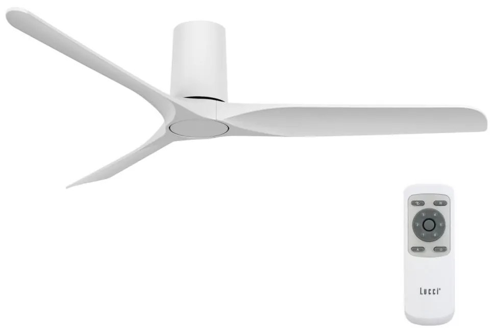 Lucci air Lucci air 21610049 - Stropní ventilátor LONDO bílá + dálkové ovládání FAN00266