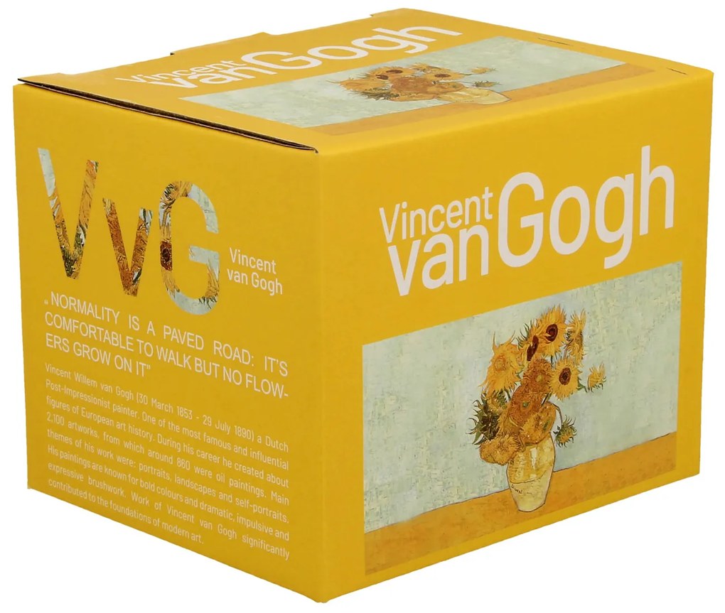 Porcelánový hrnek Van Gogh Sunflowers 430 ml