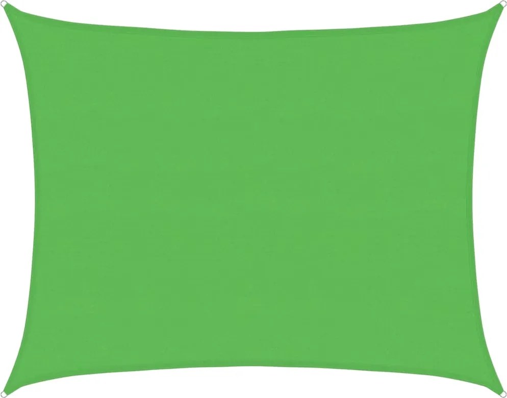 Stínící plachta 160 g/m² světle zelená 6 x 7 m HDPE 311304