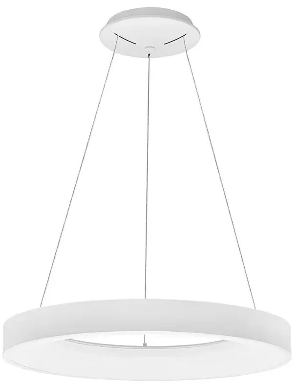 LED lustr Rando Thin 60 3000K bílé
