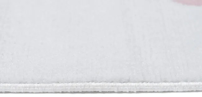 Dětský koberec PINKY DB68A EWL bílý