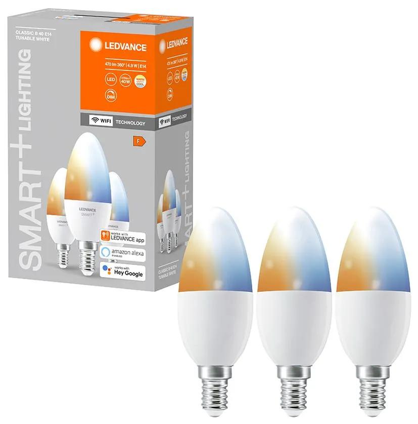 Ledvance | SADA 3x LED Stmívatelná žárovka SMART+ E14/5W/230V 2700K-6500K - Ledvance | P224718