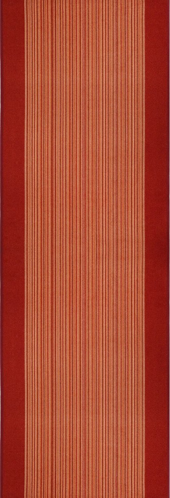 Associated Weavers, Protiskluzový běhoun na míru Carnaby 84, šíře 80 cm, červená, chodba / předsíň