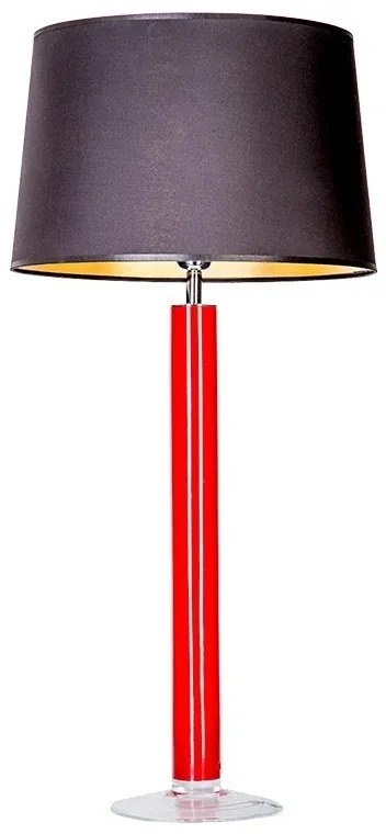 4concepts Designová stolní lampa FJORD RED Barva: Černo-zlatá