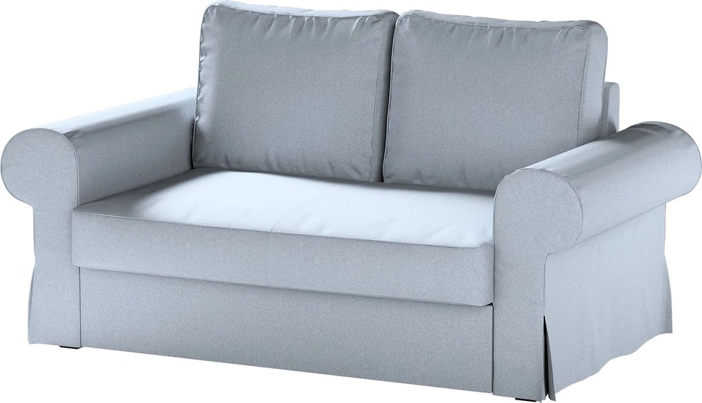 Potah na pohovku IKEA Backabro 2-místná, rozkládací barva modrá látka pletený vzor