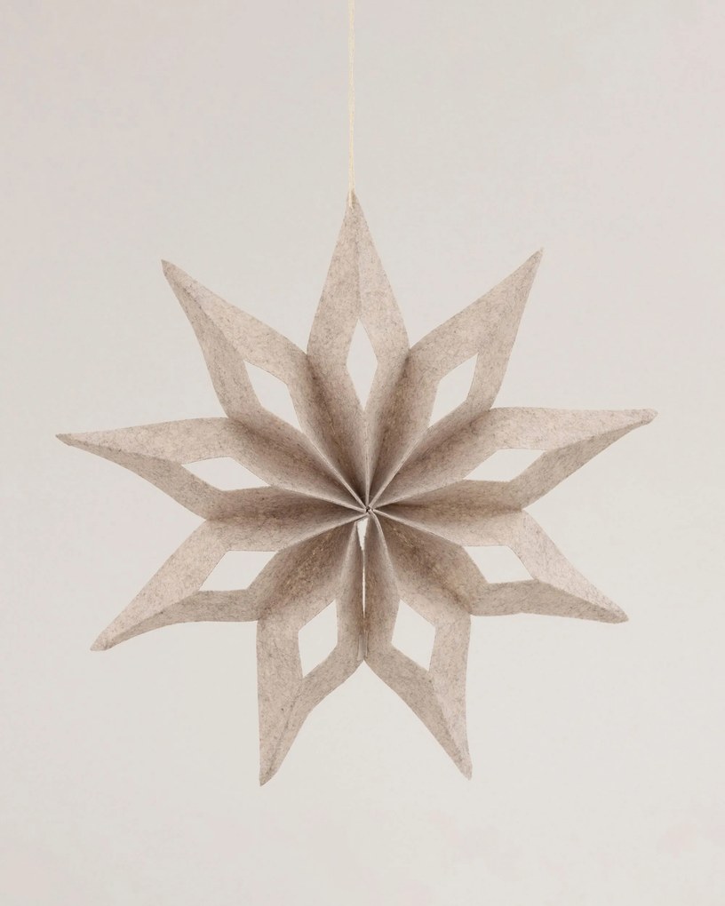 Vánoční ozdoba Nivalis I beige 50 cm